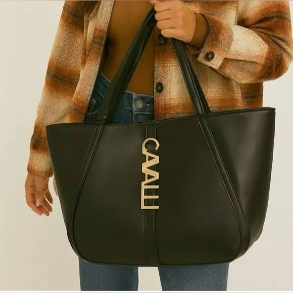 Canali | Bags | Canali Elegant Black Tote With Gold Accent | Poshmark